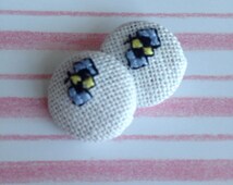 Popular items for cross stitch button on Etsy