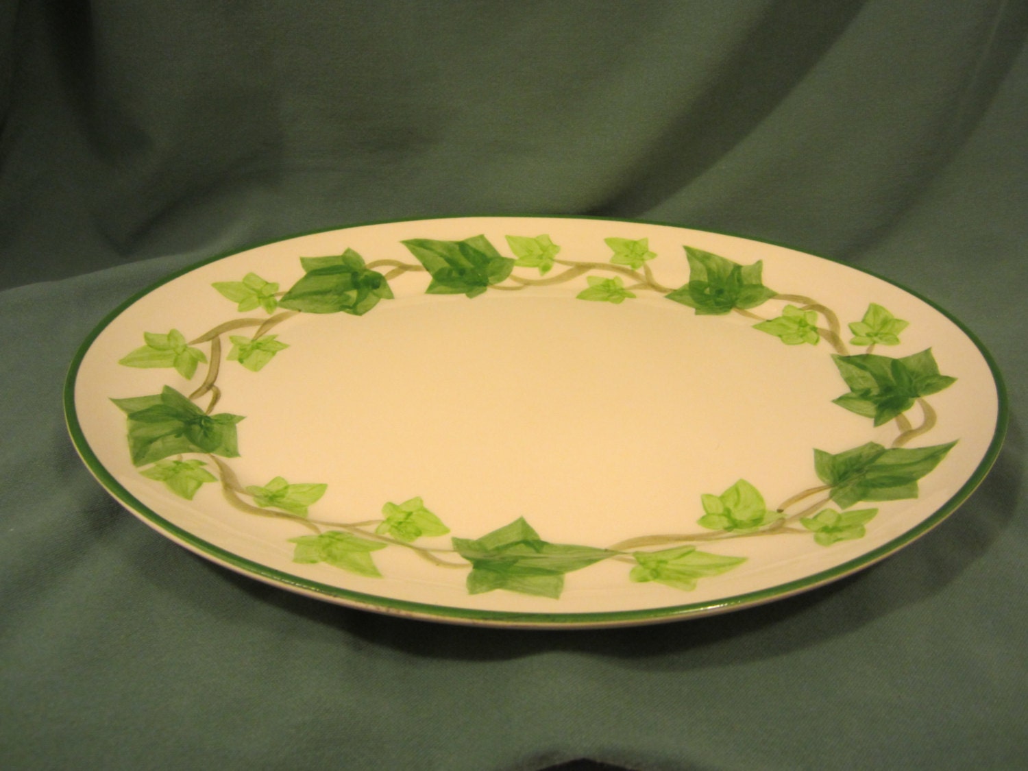 Vintage Franciscan Ware Ivy Pattern, Small Oval Platter, This is The ...
