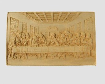 Last supper carving | Etsy