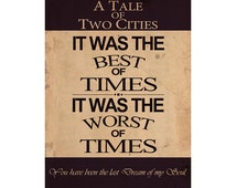 Popular items for a tale of two cities on Etsy