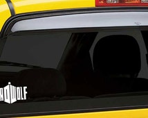 Unique bad wolf decal related items | Etsy