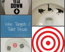 Wee Targets / Toilet Decals