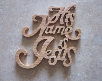 Scroll saw names | Etsy