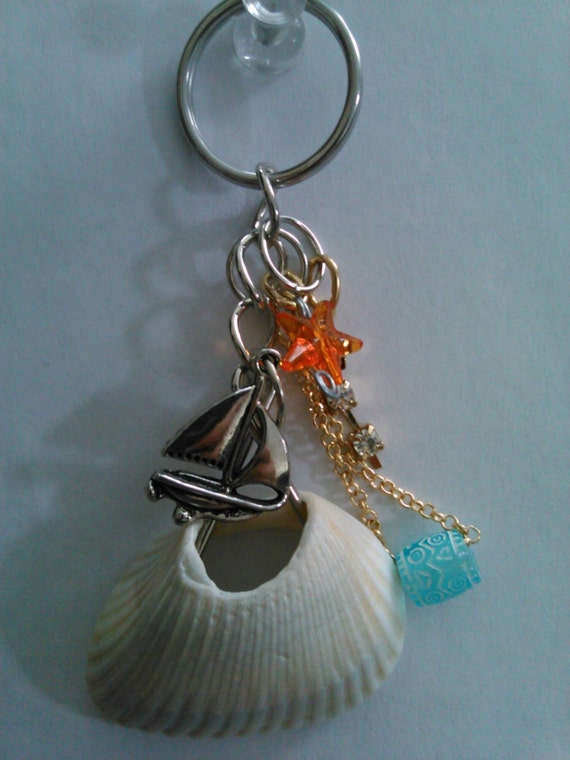 Sea Shell Keychain