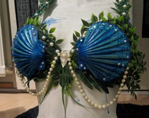 Mermaid top with real shells, custom mermaid top, real life mermaid ...