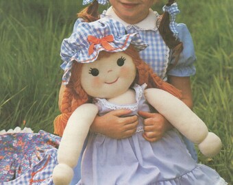 Vintage rag doll | Etsy