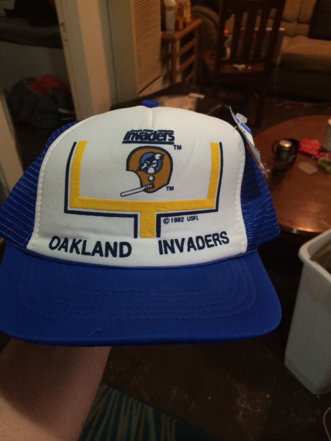 Vintage USFL Oakland Invaders Cap – Haute Juice