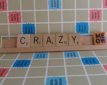 Popular items for scrabble tile art on Etsy