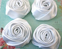 Popular items for satin ribbon roses on Etsy