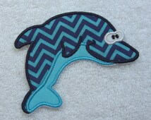 Popular items for dolphin applique on Etsy