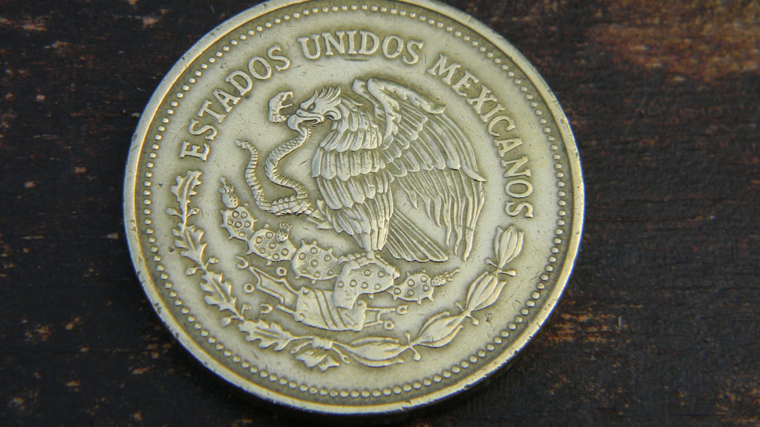 Large Coin / Mexico 1000 Peso Coin Eagle and by TradeWindsNorth