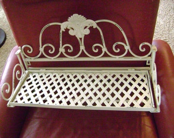 Vintage metal shelf | Etsy