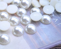 Unique flat back pearls related items | Etsy