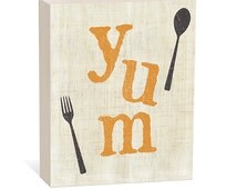 Unique yum sign related items | Etsy