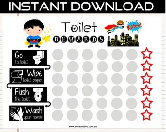 Superhero potty | Etsy