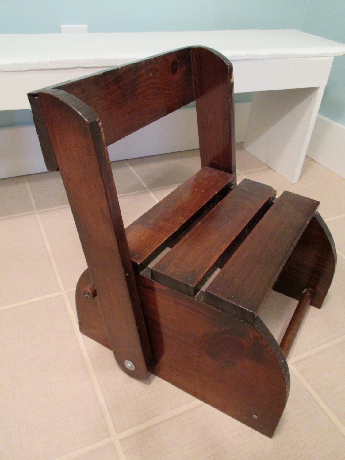 Vintage Handmade Child Step Stool – Haute Juice