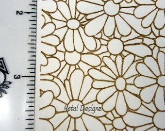 Laser Cut Texture Paper Rolling Mill Pattern by MetalDesignz