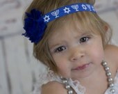 Items similar to Hanukkah headband - Dreidel headband - menorah ...