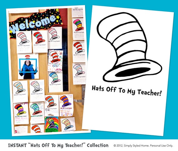 Instant Hats Off To Our Teachers And Staff By Simplystyledhome