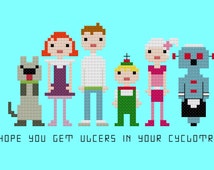 Popular items for modern cross stitch on Etsy