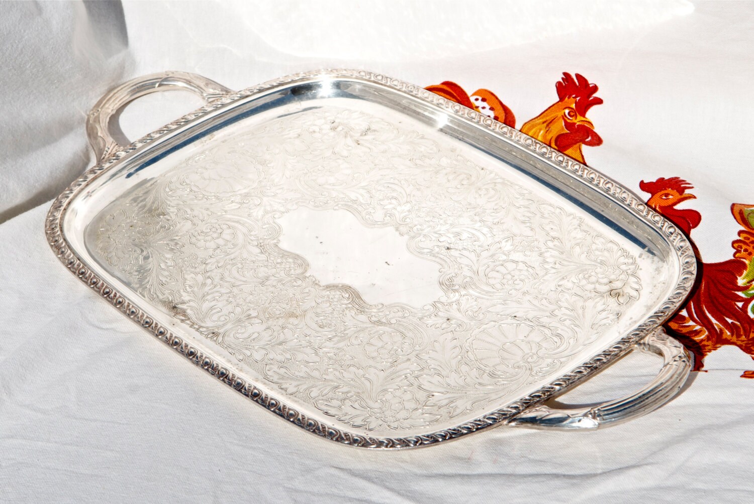 Vintage Community silver plate tray…Community 160…shabby chic. – Haute ...