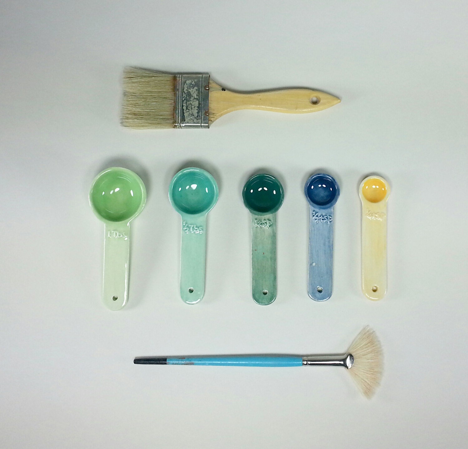 Custom Measuring Spoon Set Foodie Gift Set of 5