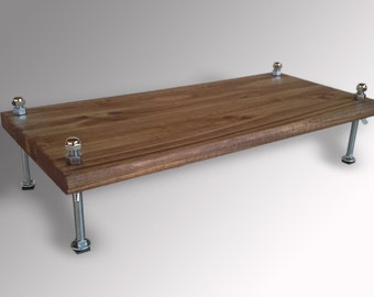 18 Free-Ship-USA Monitor Stand Pine 3/4 Natural