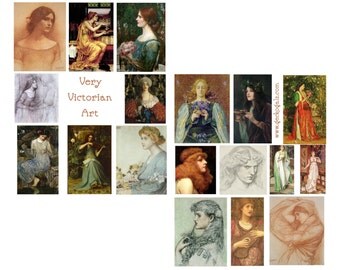 Gypsy Girls Digital Collage Sheet by geckogalz on Etsy