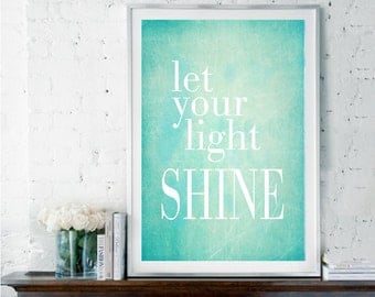 Let your light shine | Etsy