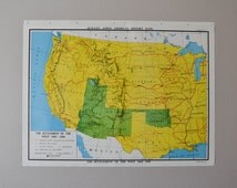 Popular items for nystrom map on Etsy