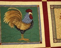 Popular items for rooster table runner on Etsy