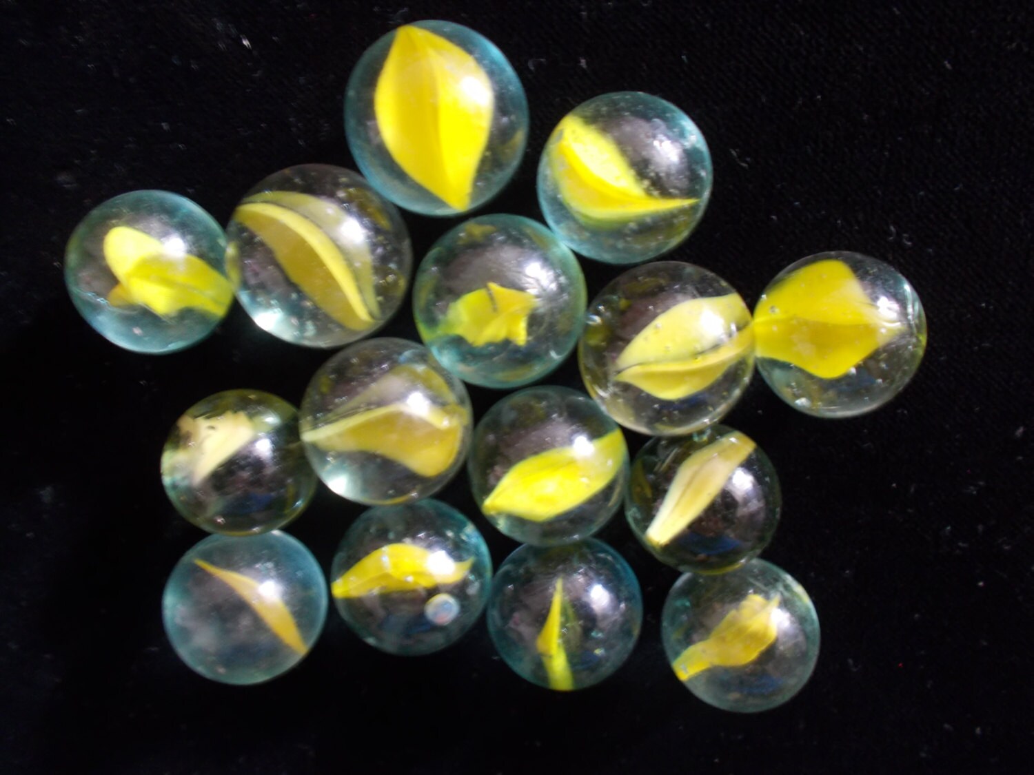 Marbles Vintage 1940's 1950's Glass