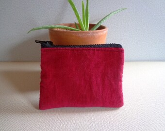 Popular items for zipper coin pouch on Etsy