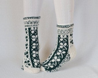 Scandinavian socks Baltic socks Traditions and modern by WoolSpace