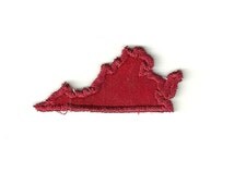 Unique virginia patch related items | Etsy
