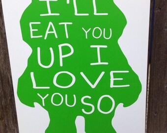 Last Minute Gift Ready To Ship Where the Wild Things Are I'll Eat You ...