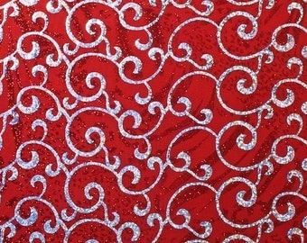 Unique red ribbon fabric related items | Etsy