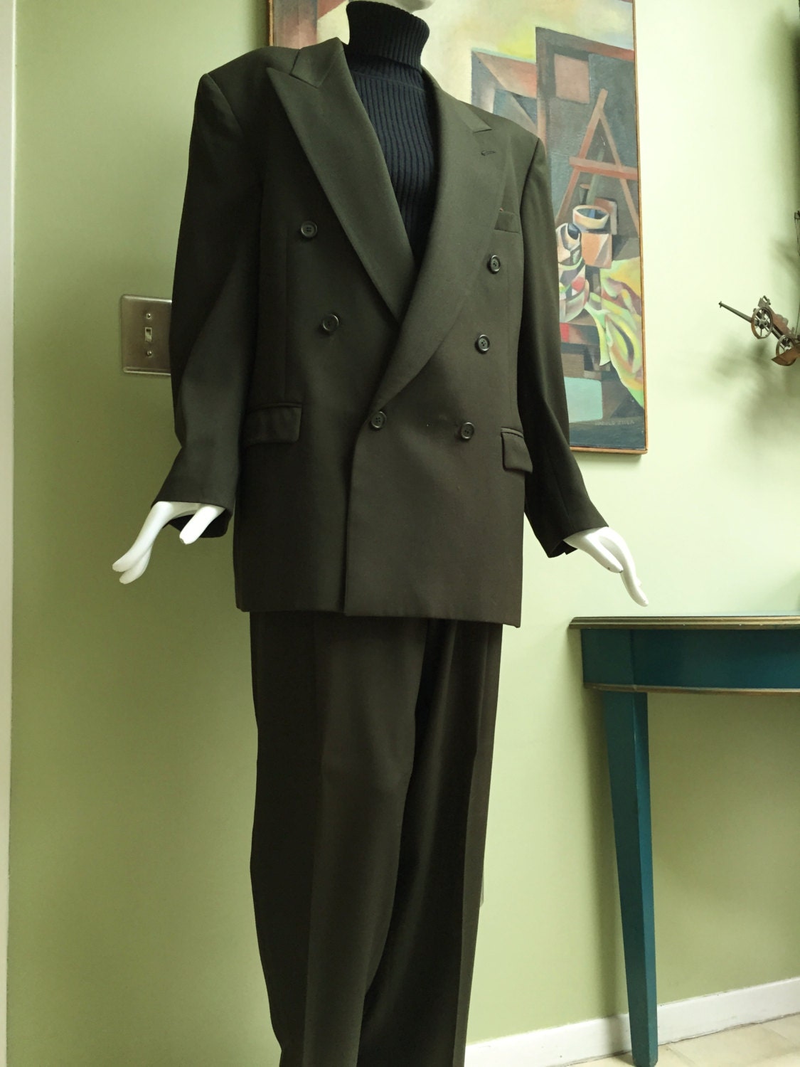 Vintage 1930s Gangster-Style Suit Lord & by HighSocietyofBoston