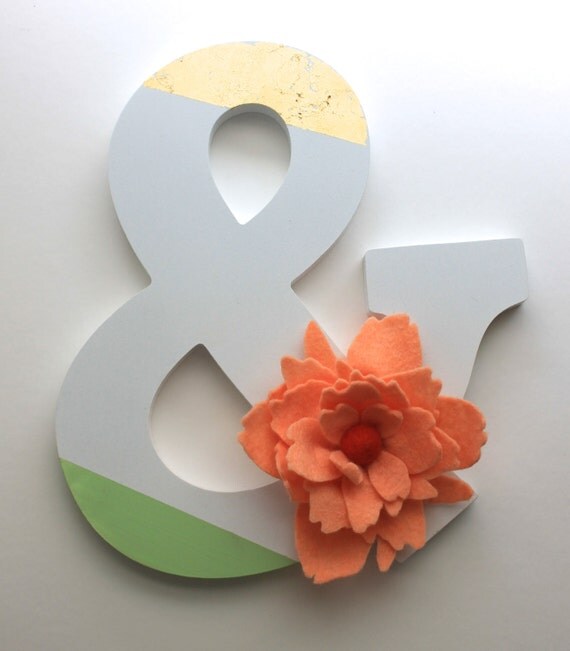 Items similar to RTS - Custom Nursery Letters- Nursery Decor ...