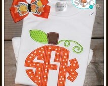 Popular items for monogram pumpkins on Etsy