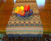 Popular items for mexican table runner on Etsy