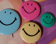 Popular items for vintage smiley face on Etsy