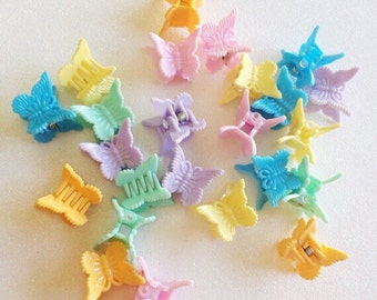 Butterfly hair clips | Etsy