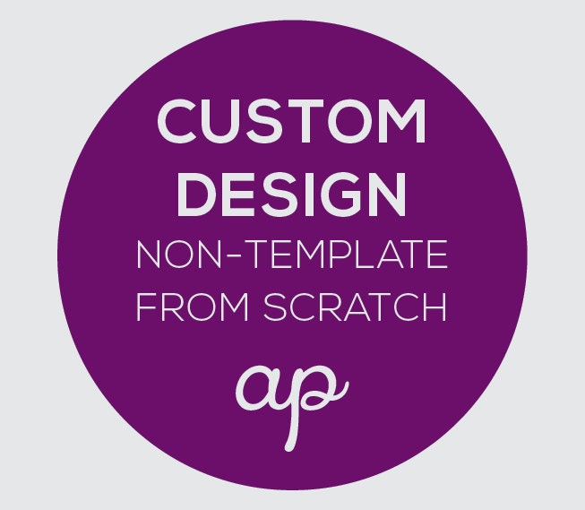 CUSTOM DESIGN – New Design from scratch and not template – Wedding ...