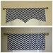 Navy window valance scalloped valanceNavy decorative