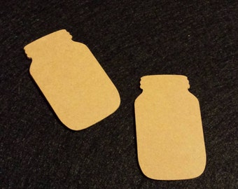 Mason jar cut out | Etsy