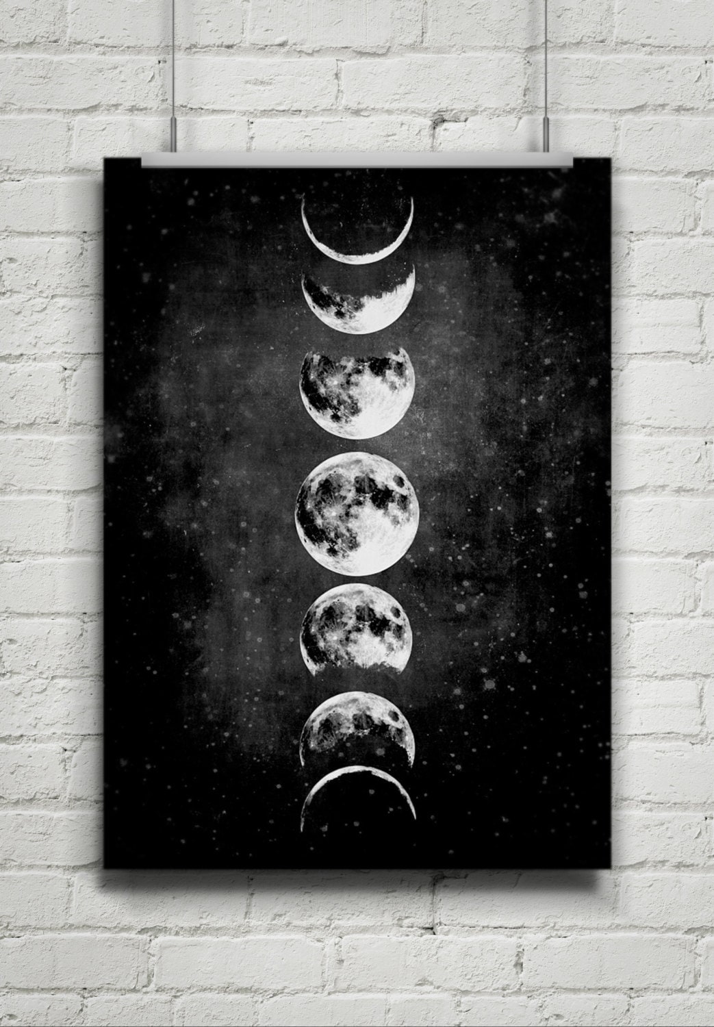 Moon PosterFull MoonMoon Art With Moon PhasesAstronomy