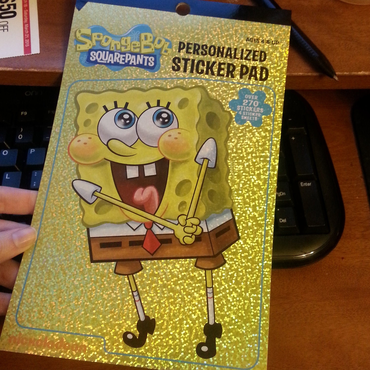Spongebob Sticker Book