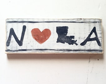 Popular items for nola sign on Etsy