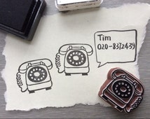 Popular items for telephone stamp on Etsy
